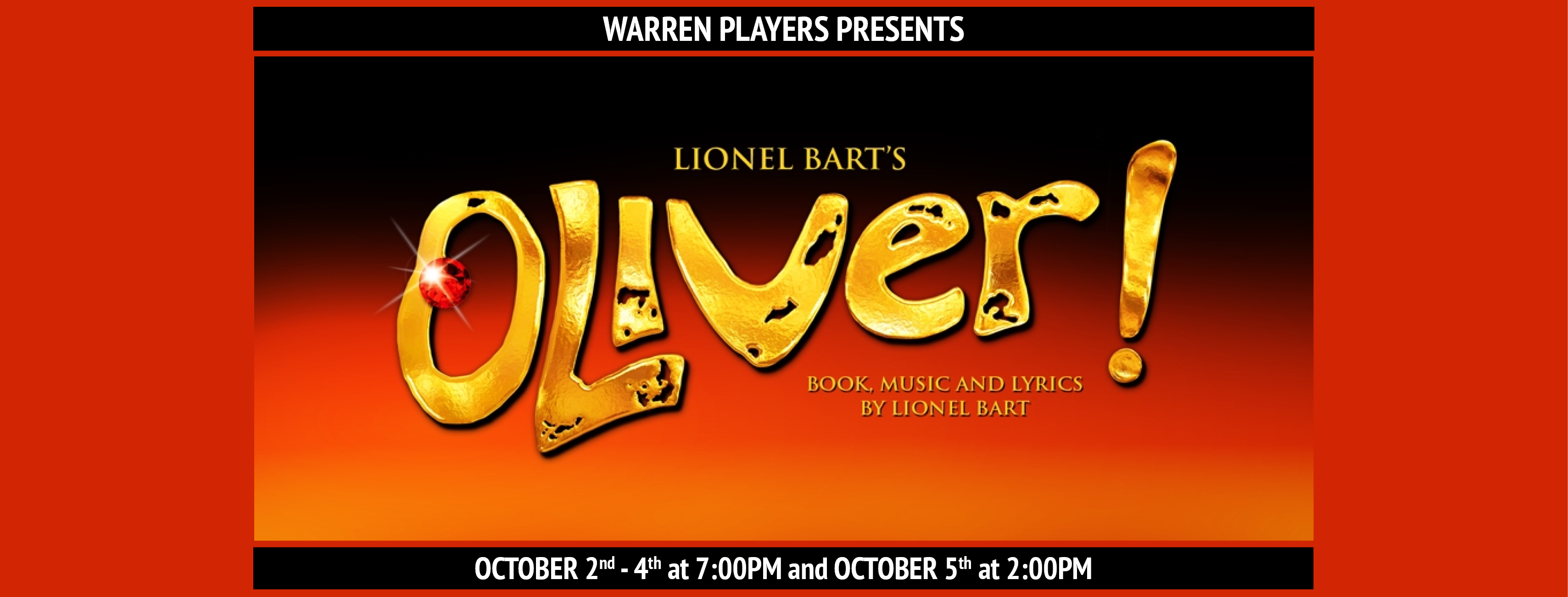 Warren Players Presents -- Oliver!